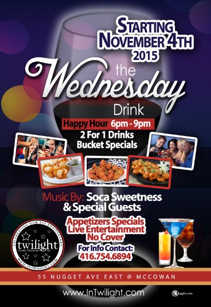 THE WEDNESDAY DRINK