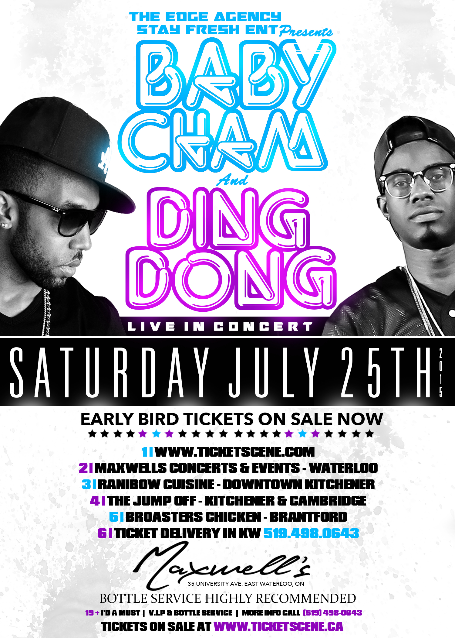 BABY CHAM AND DING DONG LIVE