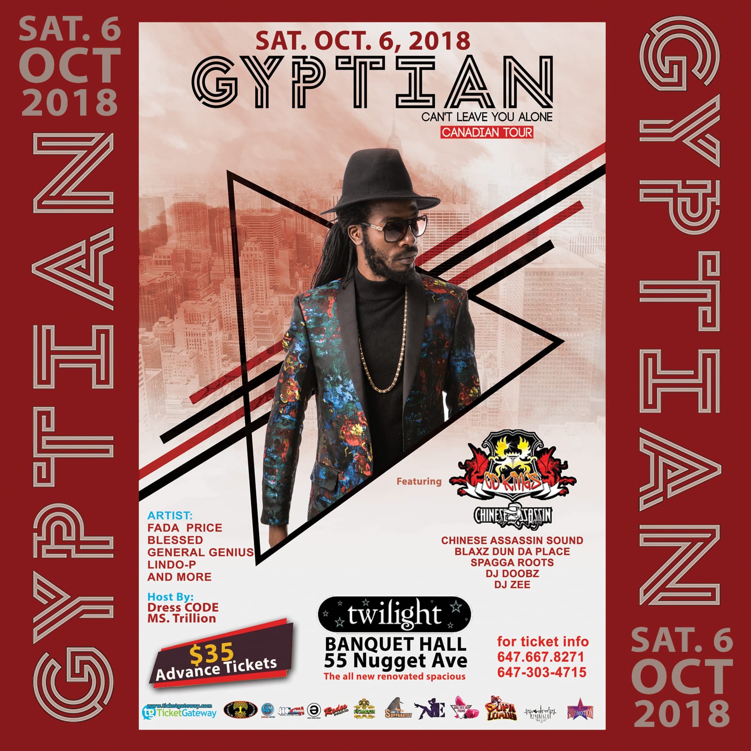 Gyptian Live in Concert Toronto 2018 | Get Tickets