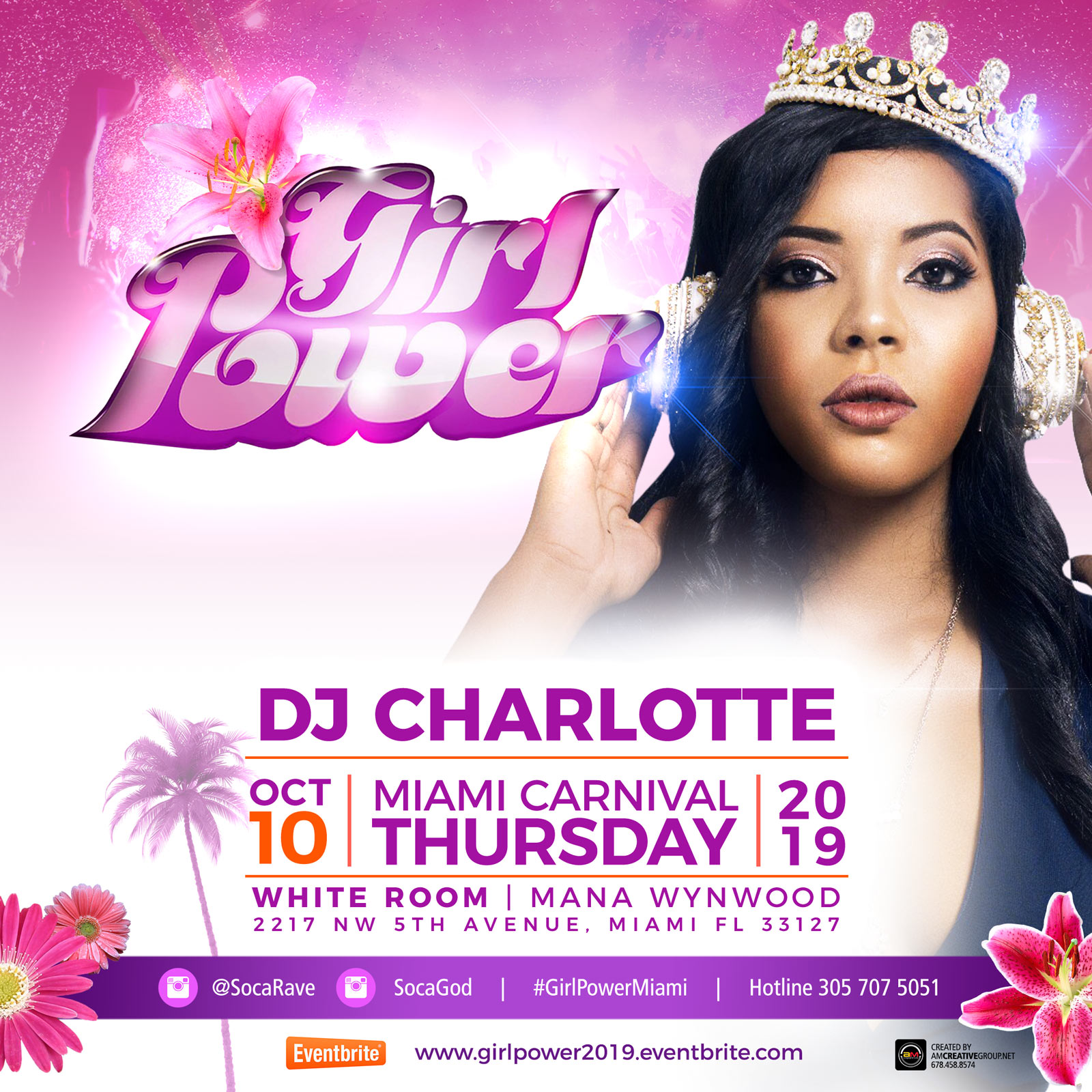 Girl Power Feat NESSA PREPPY Live in Miami 2019 | Tickets 10 Oct @Mana ...