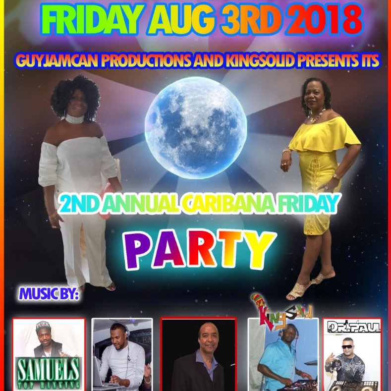 2nd Annual Caribana Friday Party